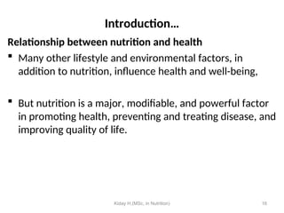 Fundamentals of public health Nutrition ppt | PPT