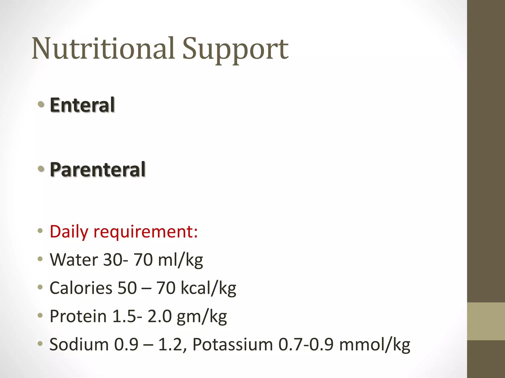 Nutrition in General Surgery | PPTX