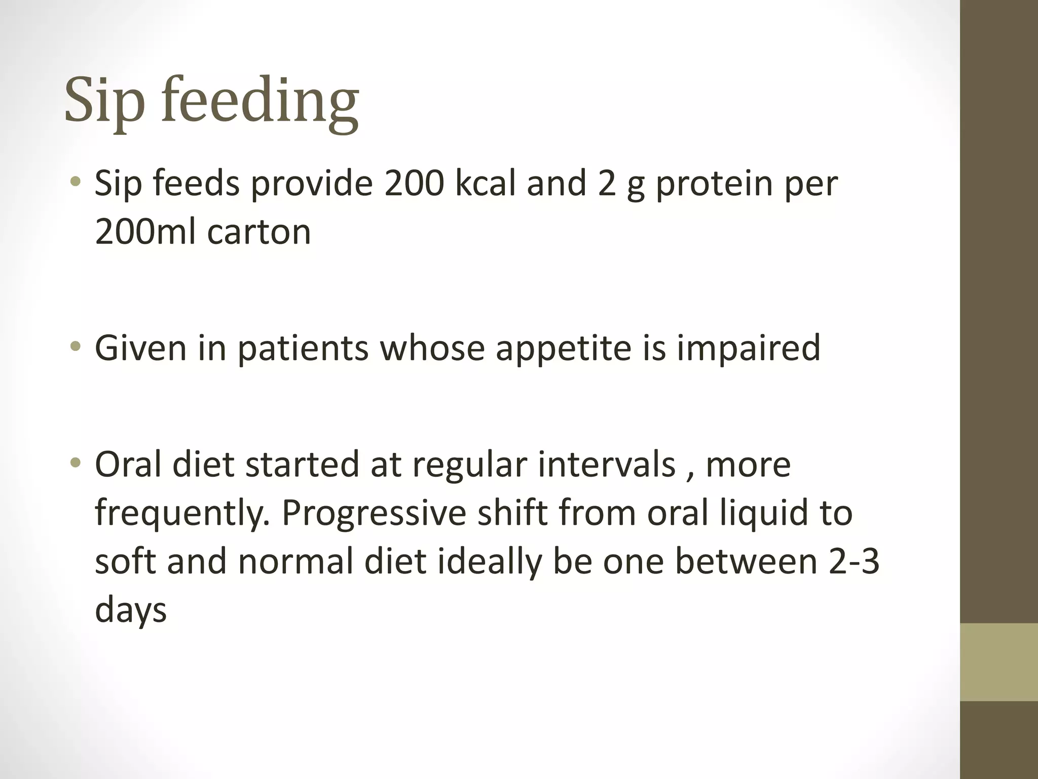Nutrition in General Surgery | PPTX