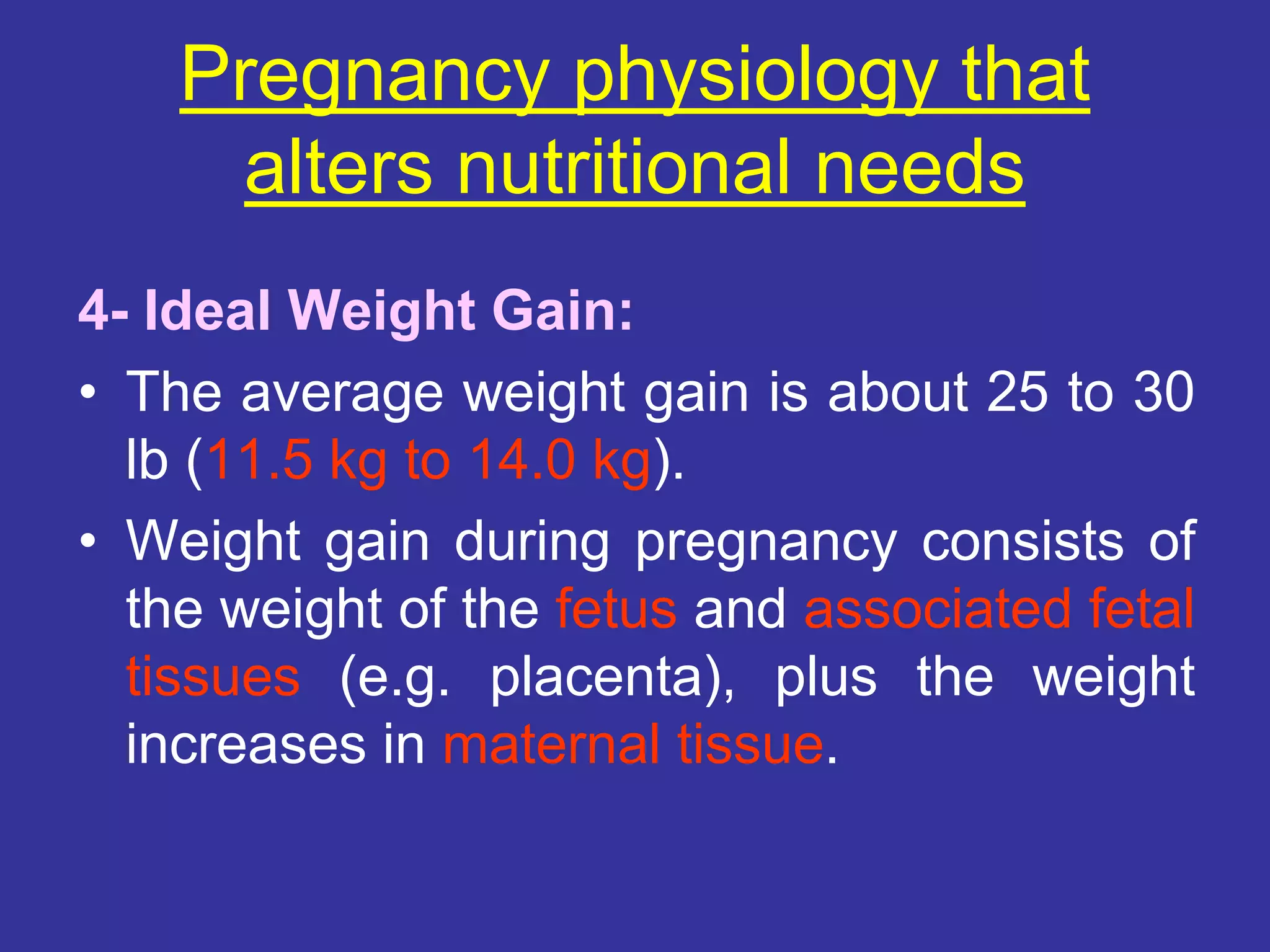 Nutrition Pregnancy And Lactation Pptppt