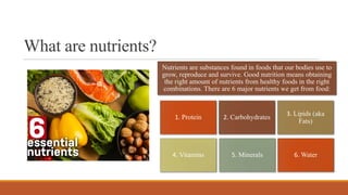 Nutrition Presentation- essential nutrients .pdf