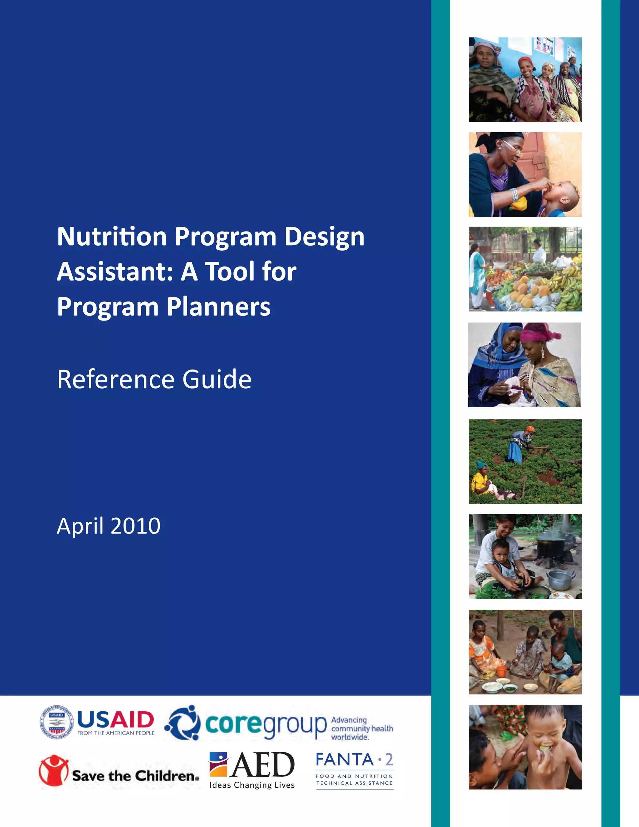 Nutrition program design and planning | PDF