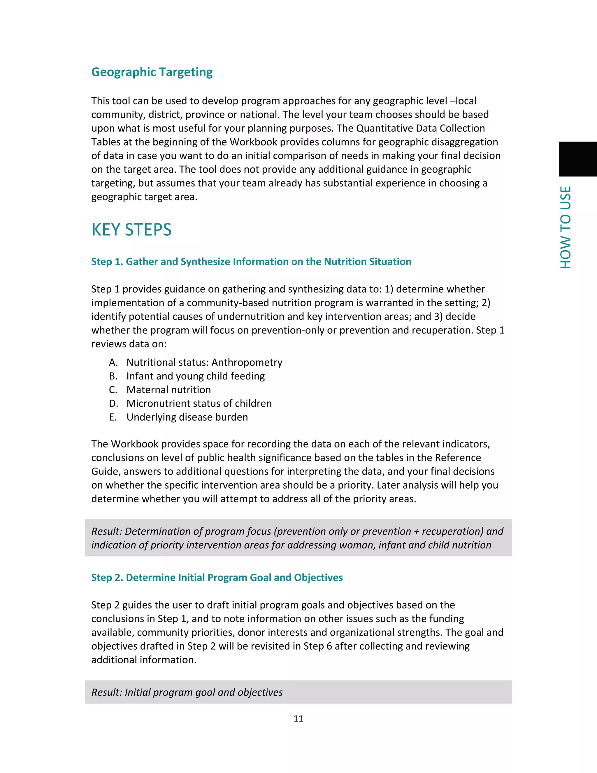 Nutrition program design and planning | PDF