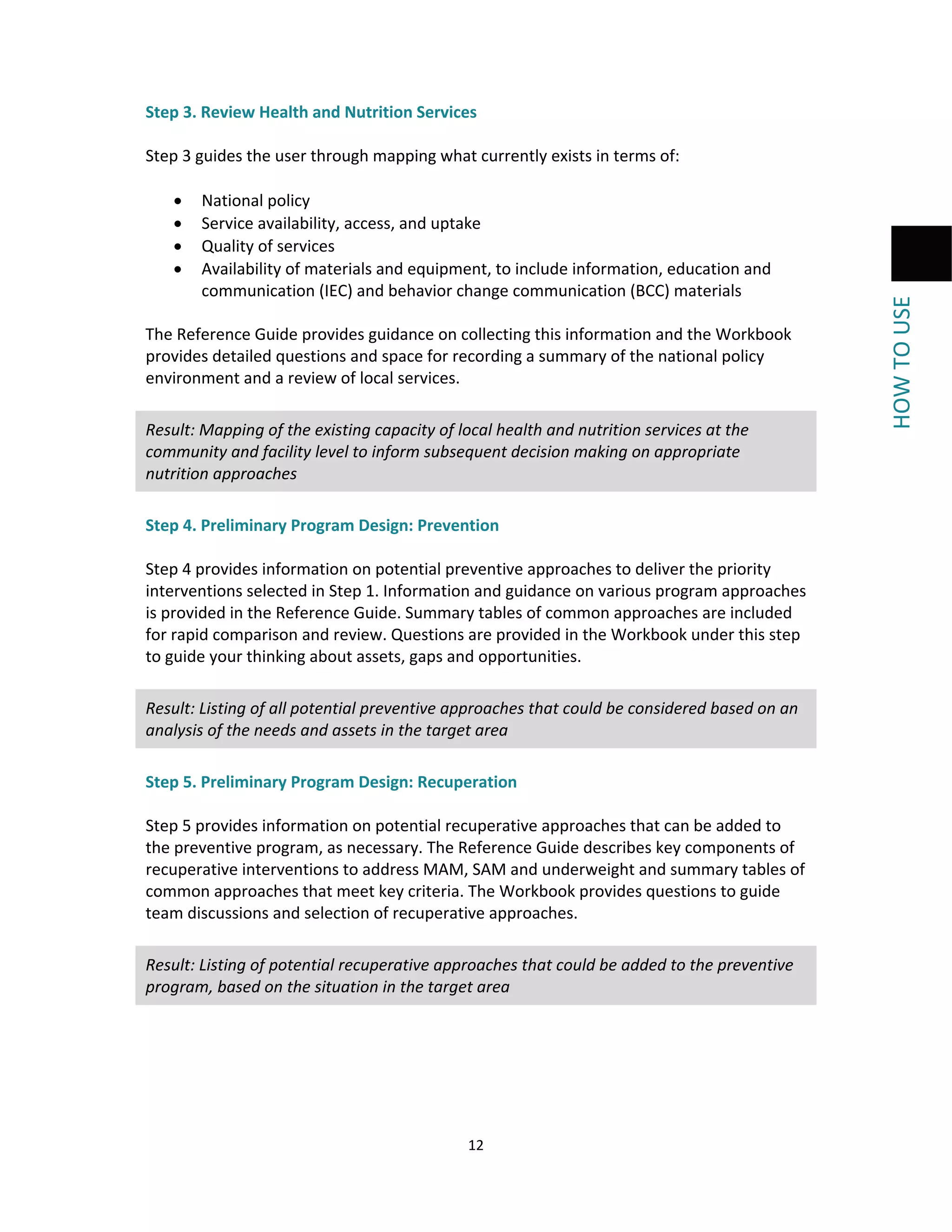 Nutrition program design and planning | PDF