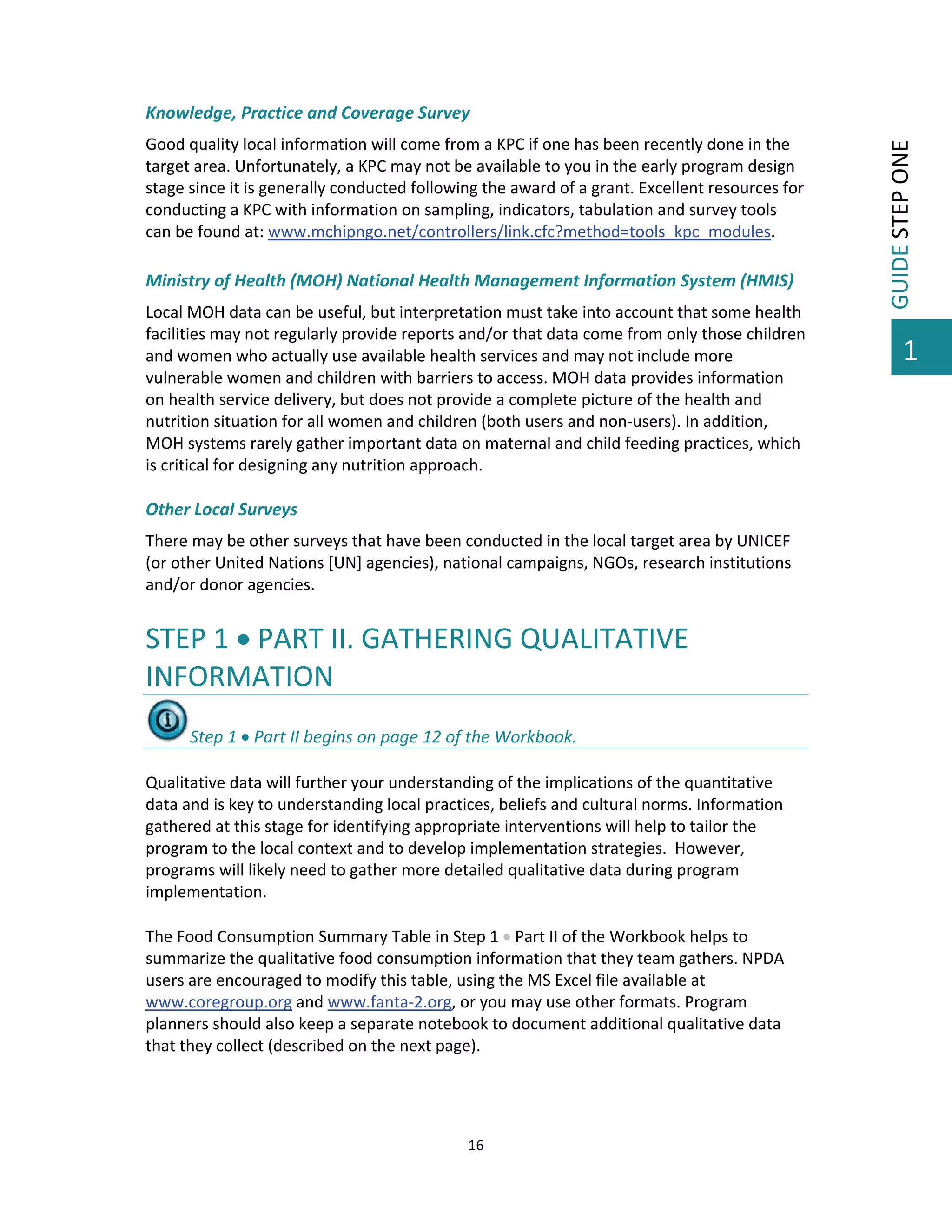 Nutrition program design and planning | PDF