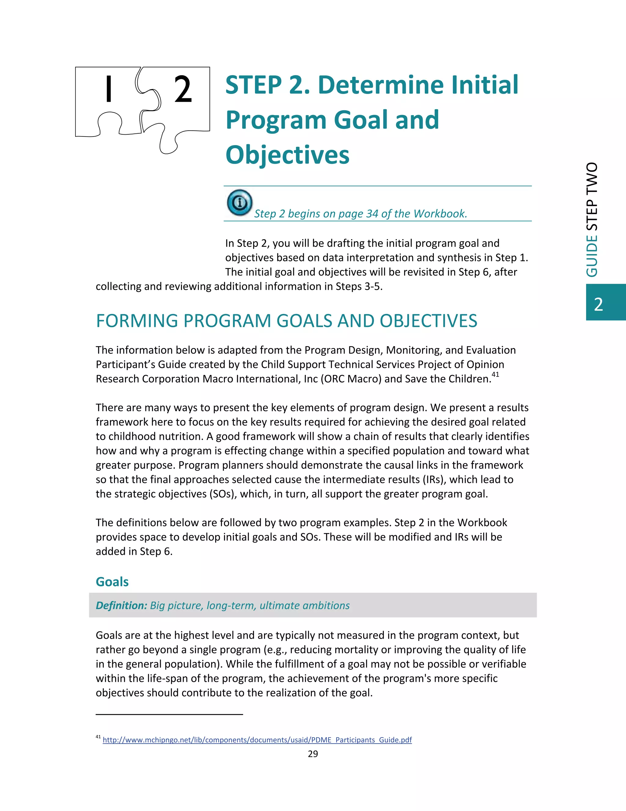 Nutrition program design and planning | PDF