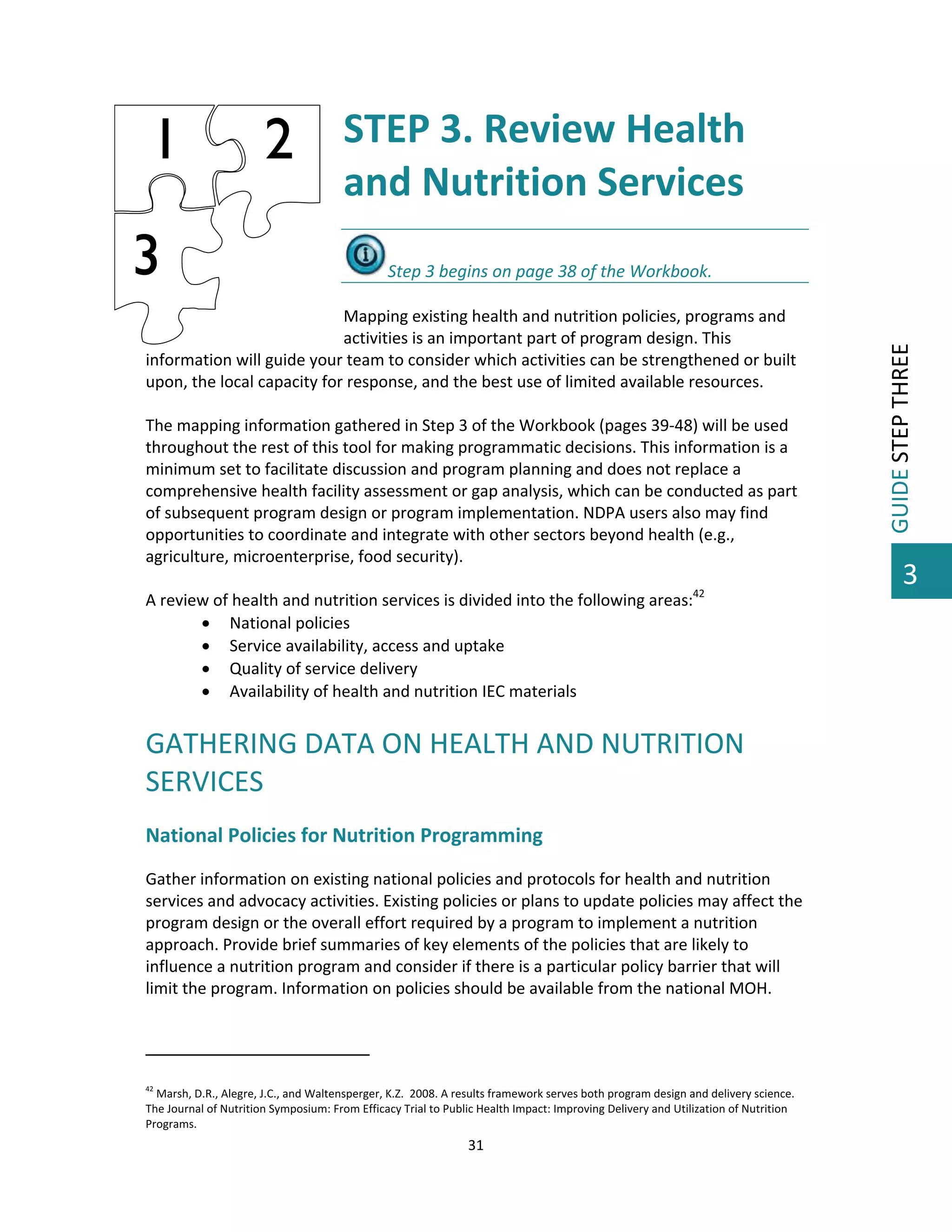 Nutrition program design and planning | PDF