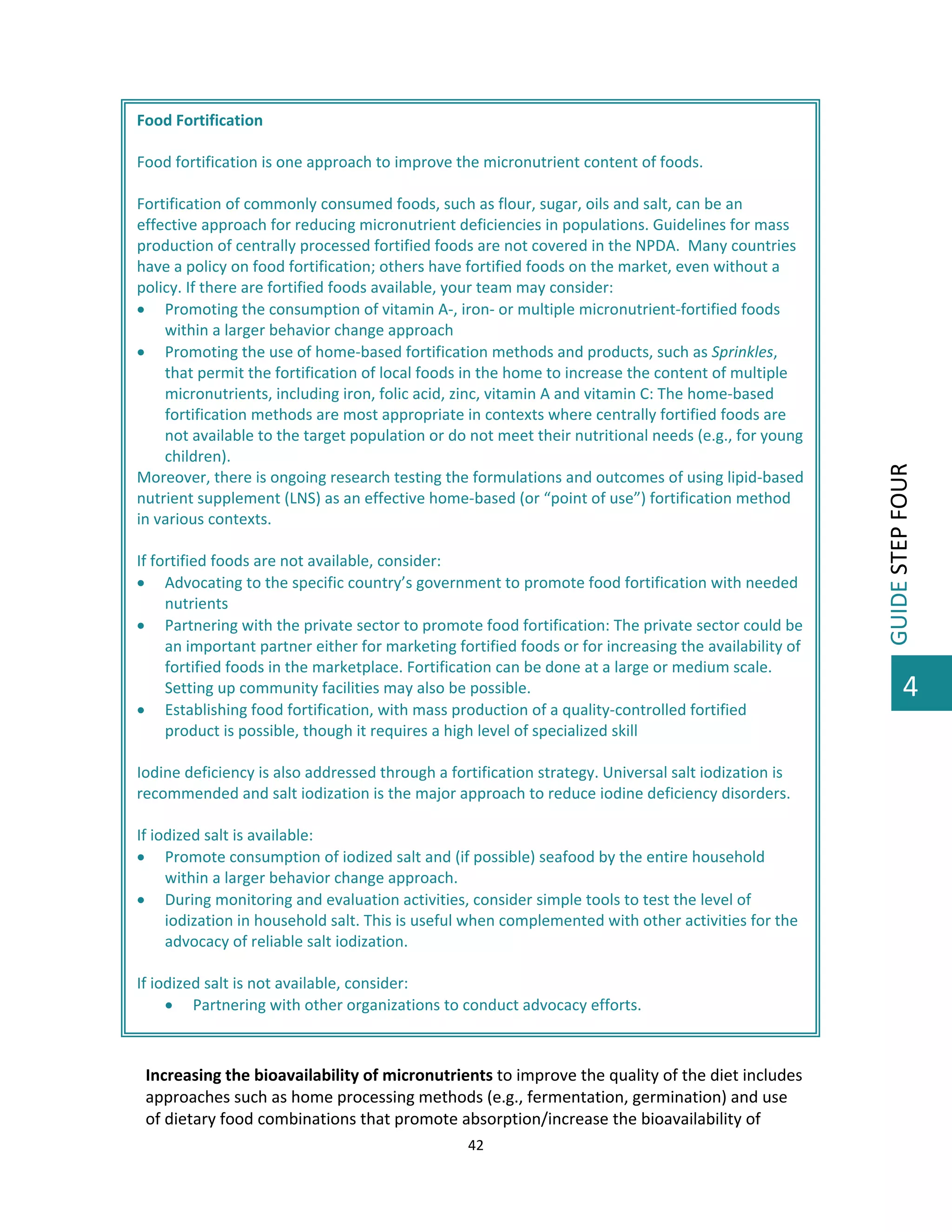 Nutrition program design and planning | PDF