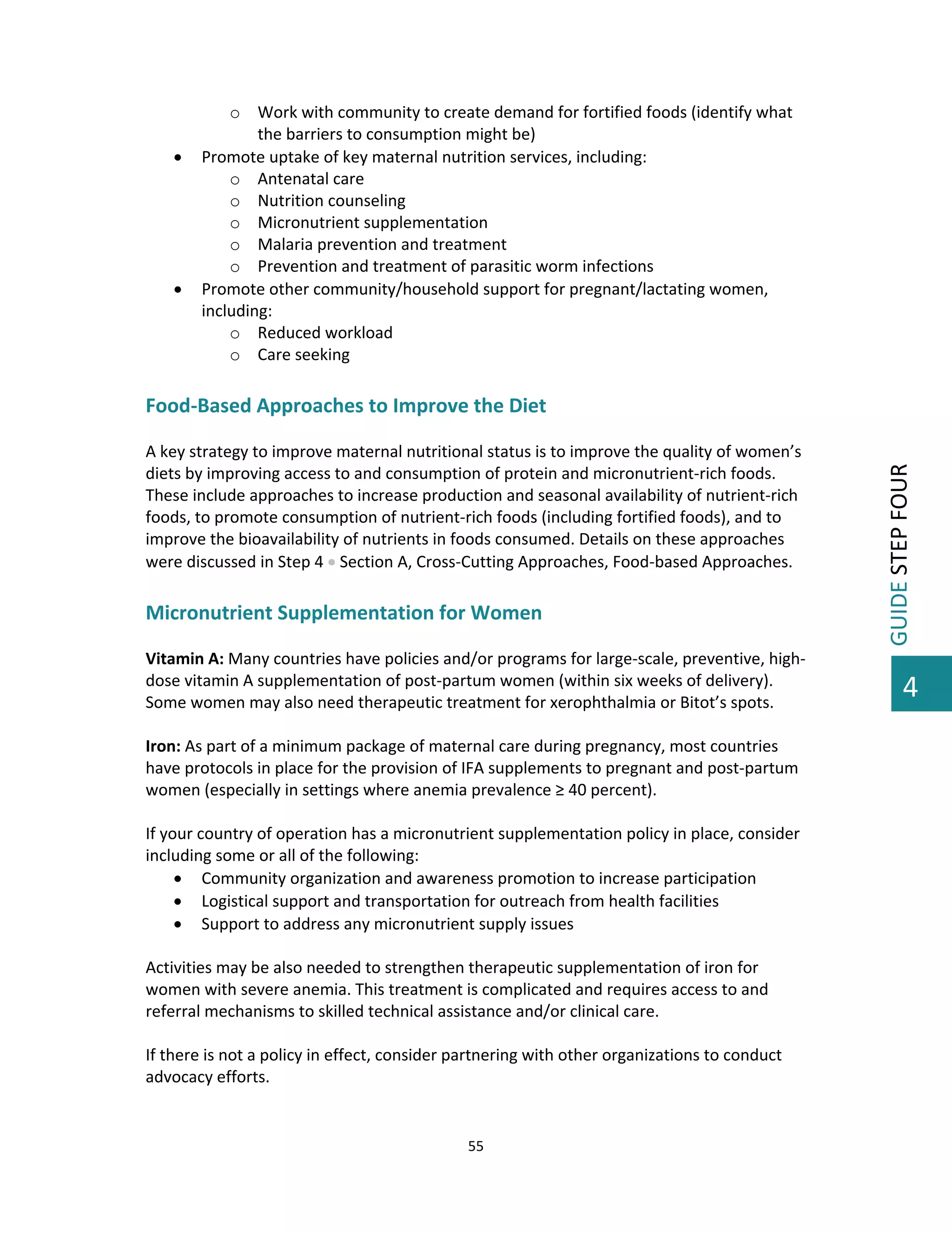 Nutrition program design and planning | PDF