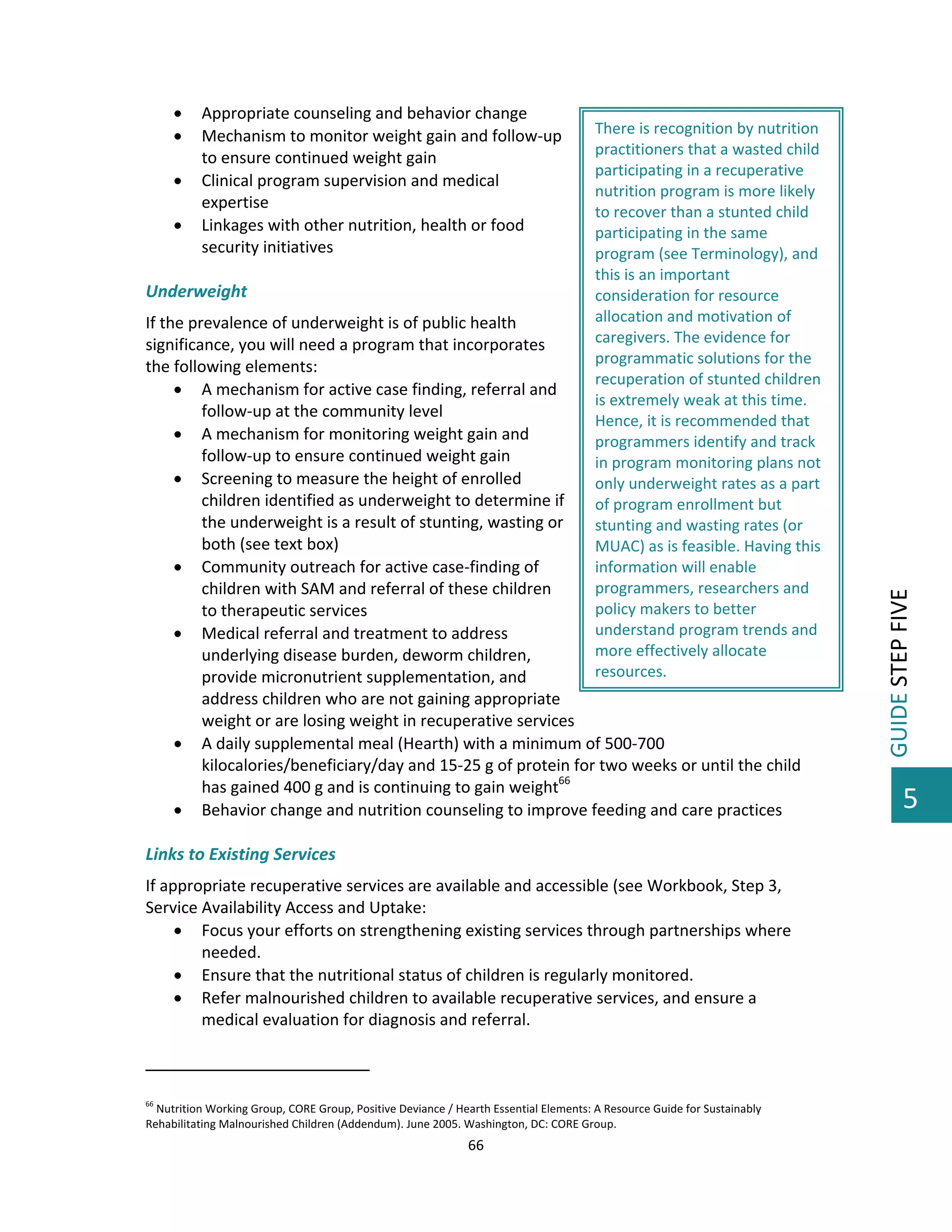 Nutrition program design and planning | PDF