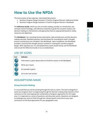Nutrition program design and planning | PDF