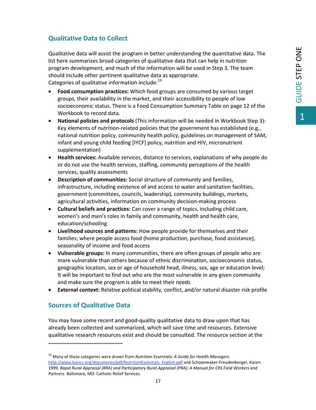 Nutrition program design and planning | PDF