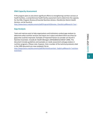 Nutrition program design and planning | PDF