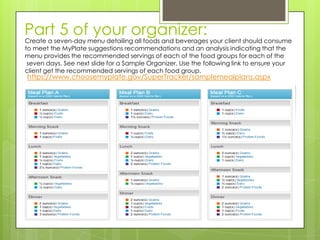 Nutrition project how to | PPTX