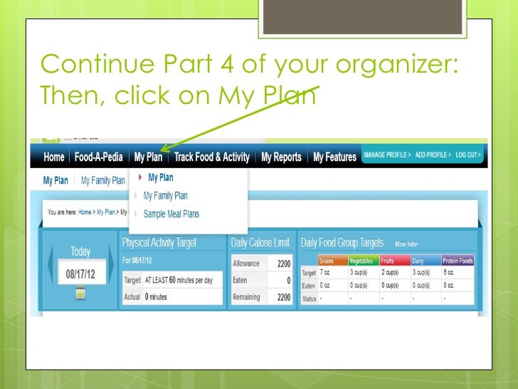 Nutrition project how to