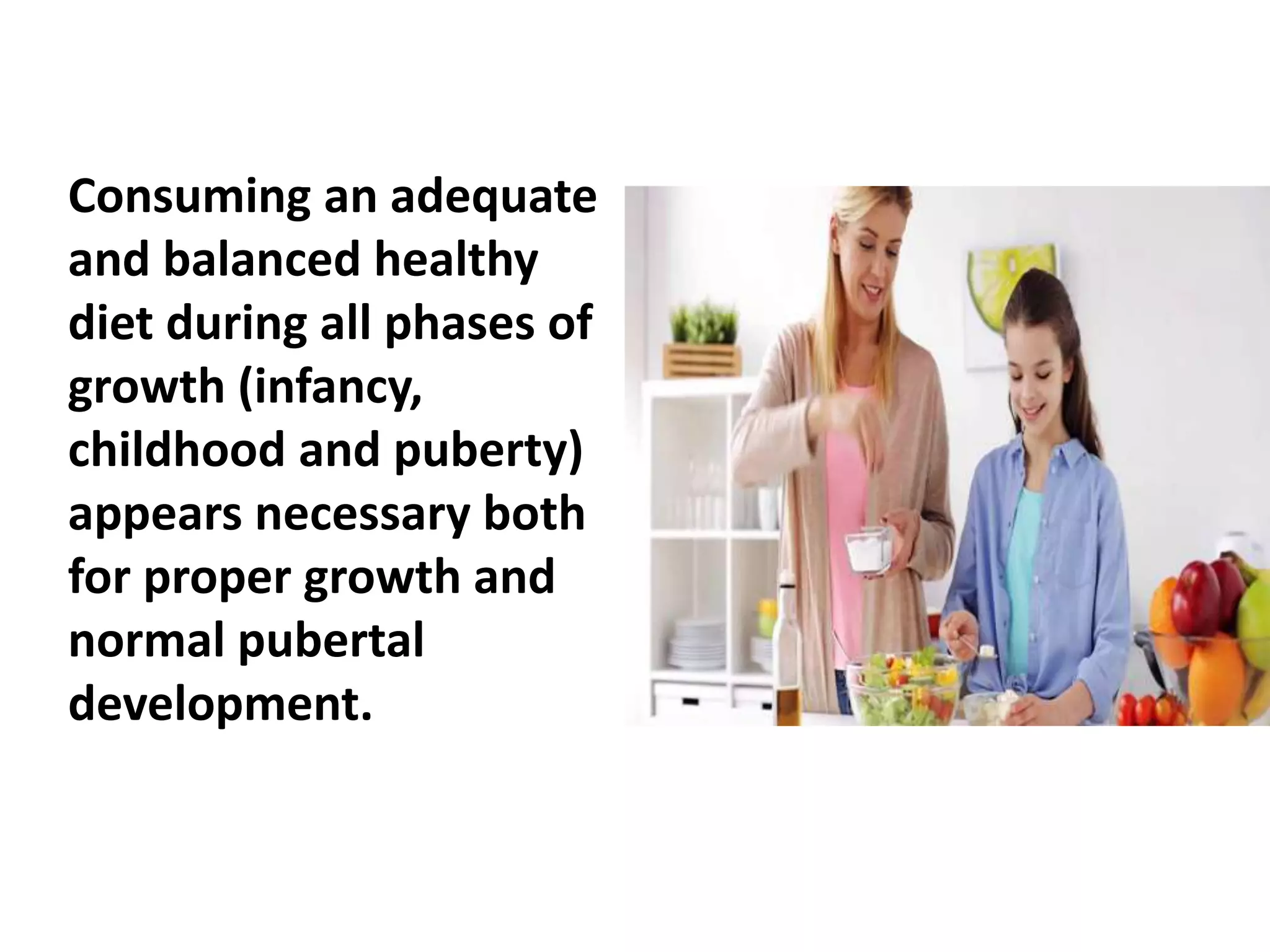 Nutrition & puberty | PPTX