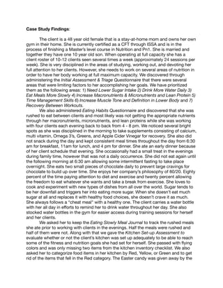 Nutrition Self Case Study | PDF | Nutrition | Healthy Living