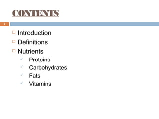 Nutrition | PPT