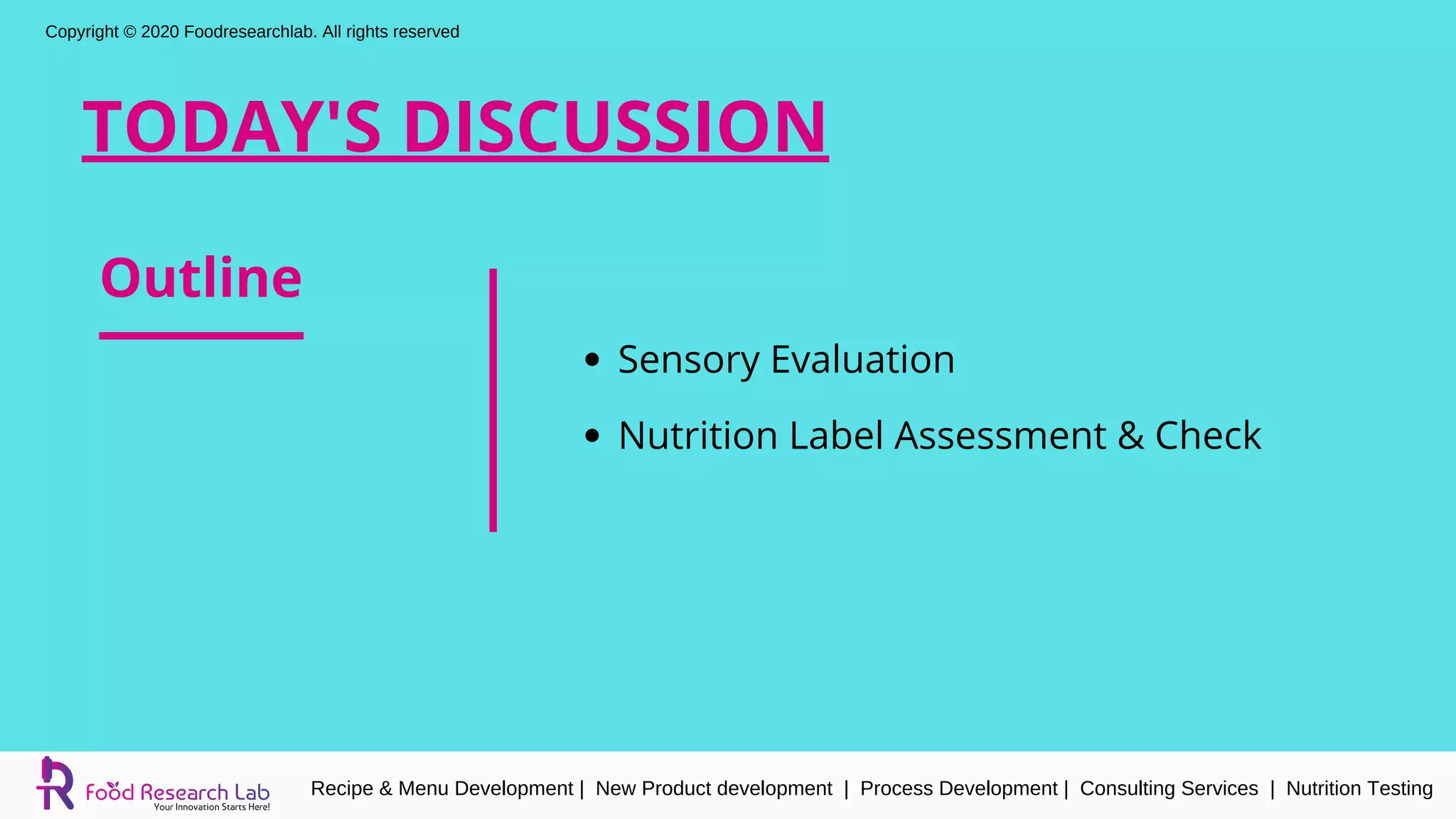 Nutrition sensory evaluation , label assessment foodresearchlab | PPT
