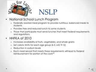 Nutrition services orientation revised with audio2 | PPTX
