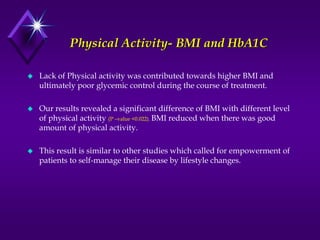 Nutrition status of dm patients in medicine clinic | PPT