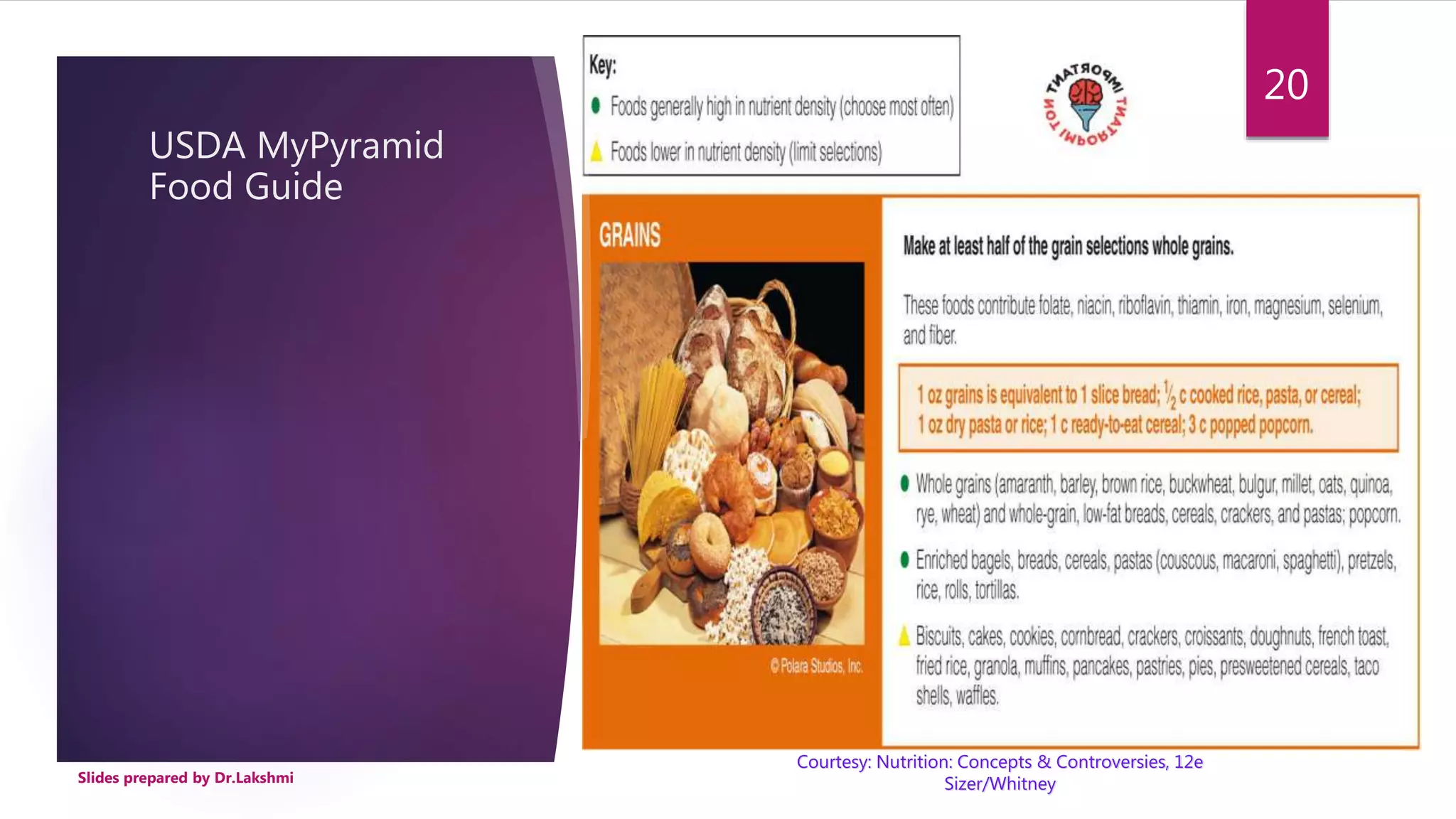 Nutrition tools and dietary guidelines | PPTX