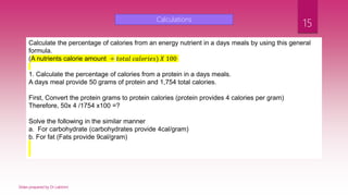 Nutrition tools and dietary guidelines | PPTX