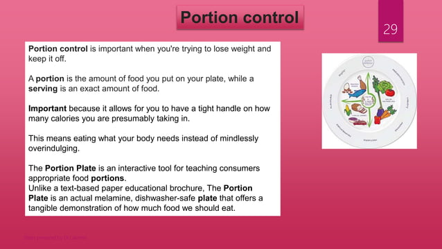 Nutrition tools and dietary guidelines | PPTX