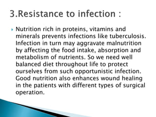 Nutrition unit 1 | PPTX
