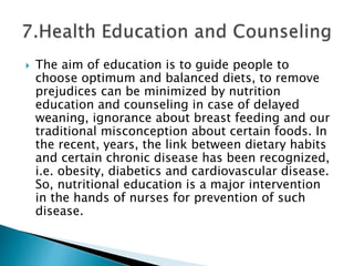 Nutrition unit 1 | PPTX