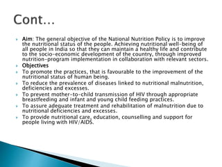 Nutrition unit 1 | PPTX