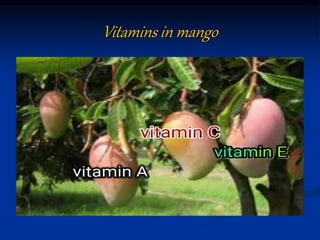 Nutritive constituents in mangifera indica seed kernal | PPT