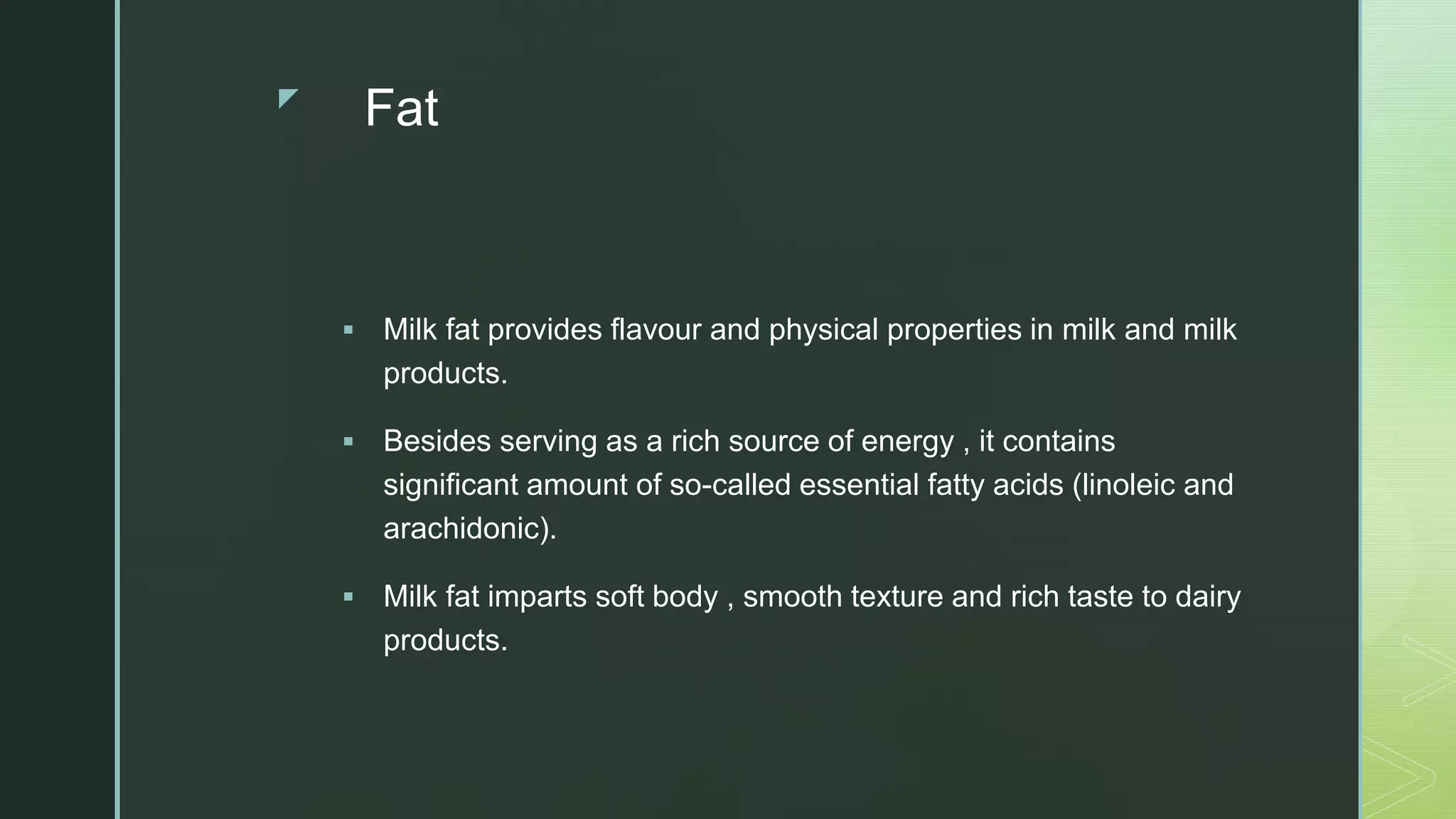 Nutritive value of milk | PPTX
