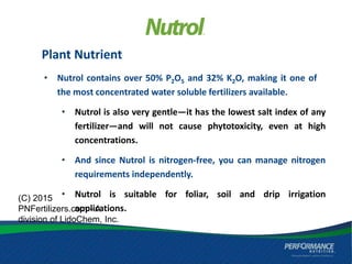 Nutrol PN Fertilizers | PPTX