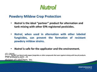 Nutrol PN Fertilizers | PPTX