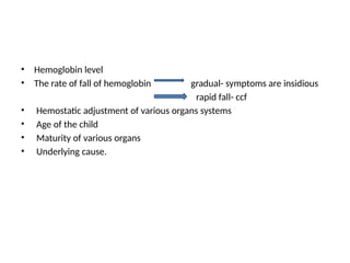 nutritional anemia of infancy in children | PPTX