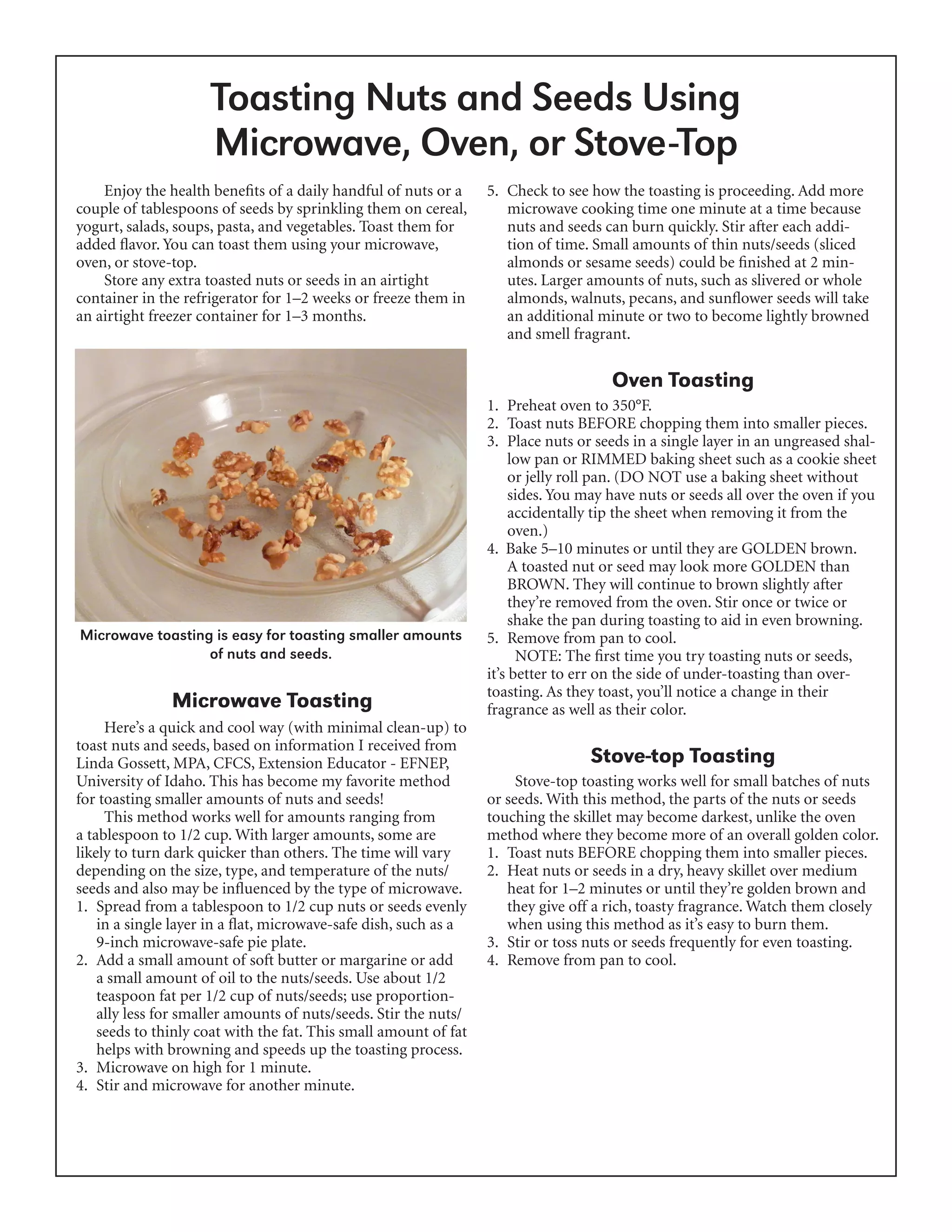 Nuts for Nutrition | PDF