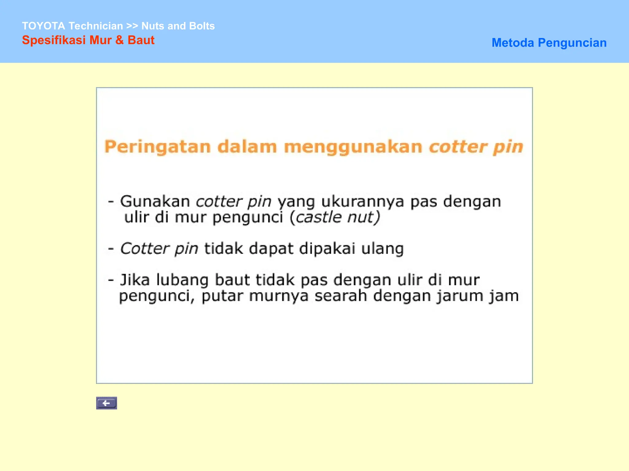 Nuts & Bolts tentang ukuran mur dan baut | PPT