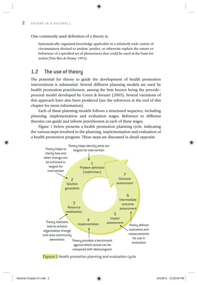 Theory in a Nutshell 3e - sample chapter | PDF | Medical Health