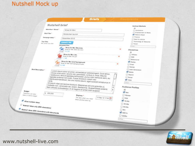 Nutshell taster | PPT