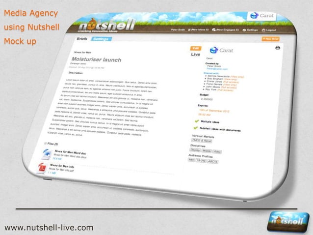 Nutshell taster | PPT