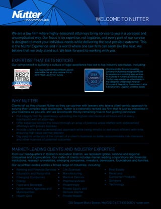 Nutter: Emerging Companies & Entrepreneurship | PDF