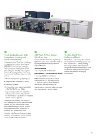 Xerox Nuvera® 200/288/314 EA Perfecting Production System | PDF