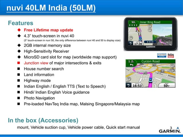 Nuvi 40 specification | PPT