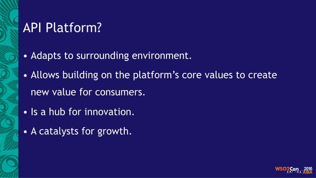 WSO2Con ASIA 2016: Understanding the WSO2 API Management Platform | PPT
