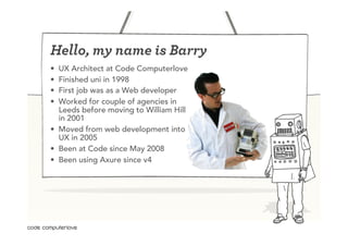 Rapid Prototyping with Axure RP Part 3 – Using Axure for Usability ...