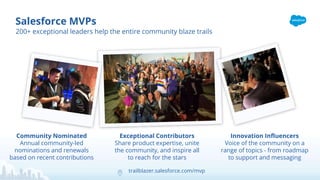 Get Involved In The Trailblazer Community | PPTX | Social Networking ...