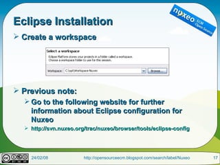 Nuxeo 5 Installation with Eclipse | PDF