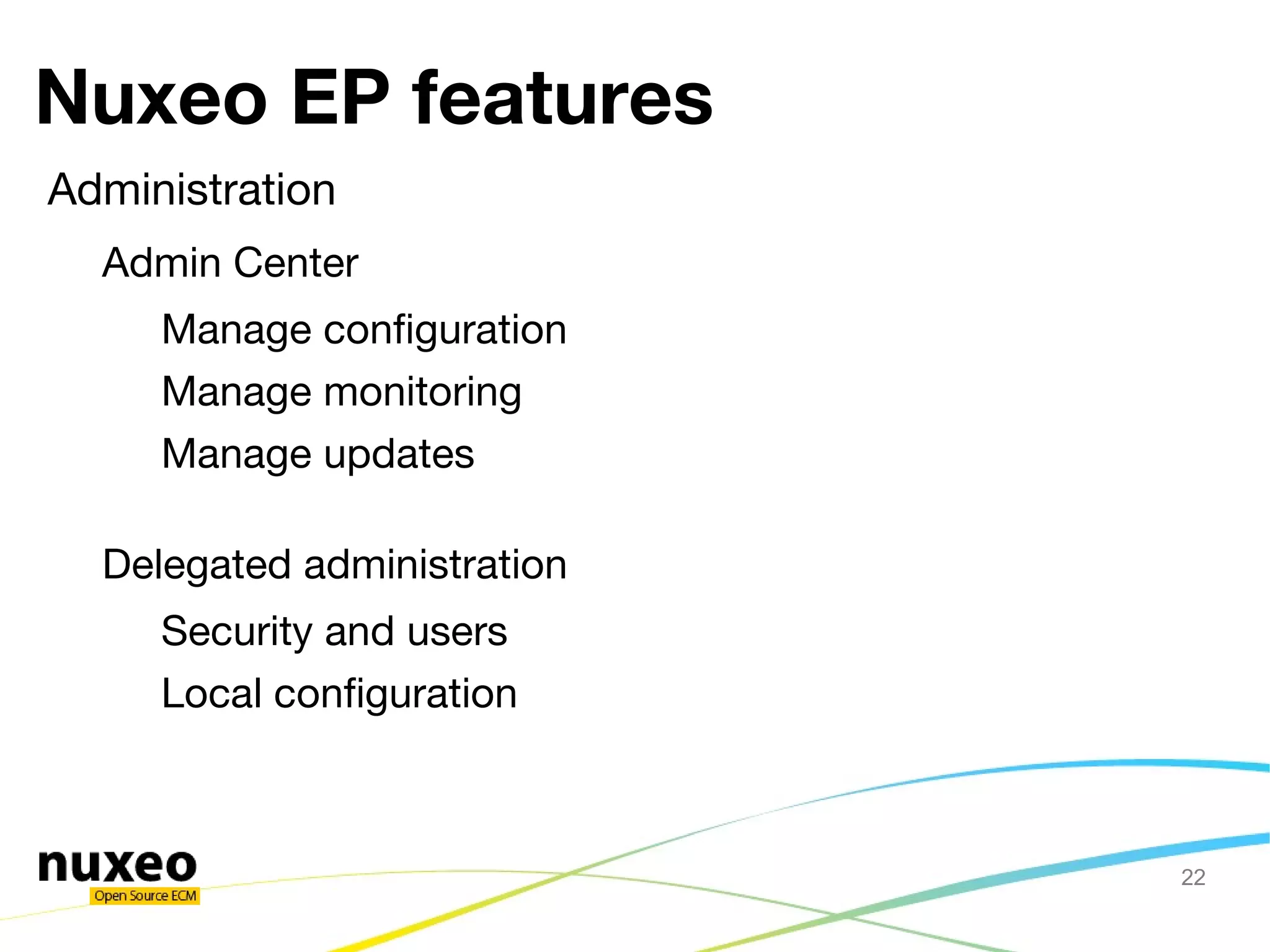 Nuxeo ECM Platform - Technical Overview | ODP