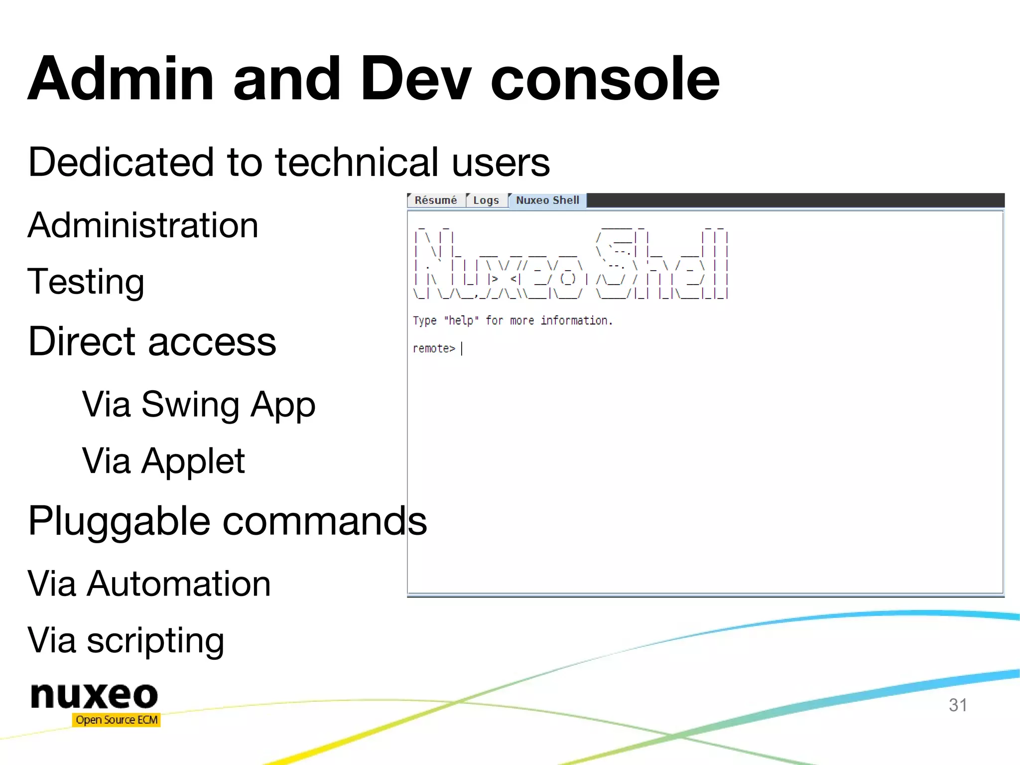 Nuxeo ECM Platform - Technical Overview | ODP